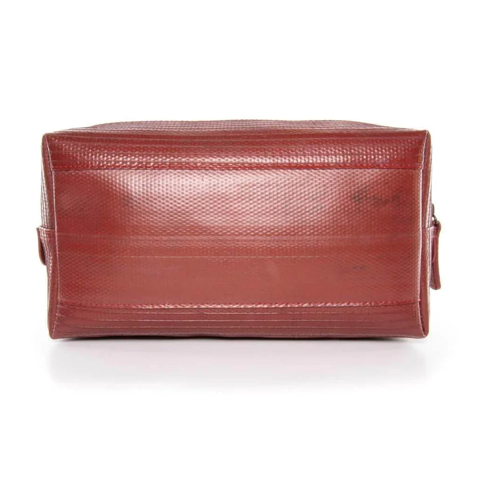 Elvis & Kresse Red Fire Hose Collection - Wash Bag | Toiletry Bag ...